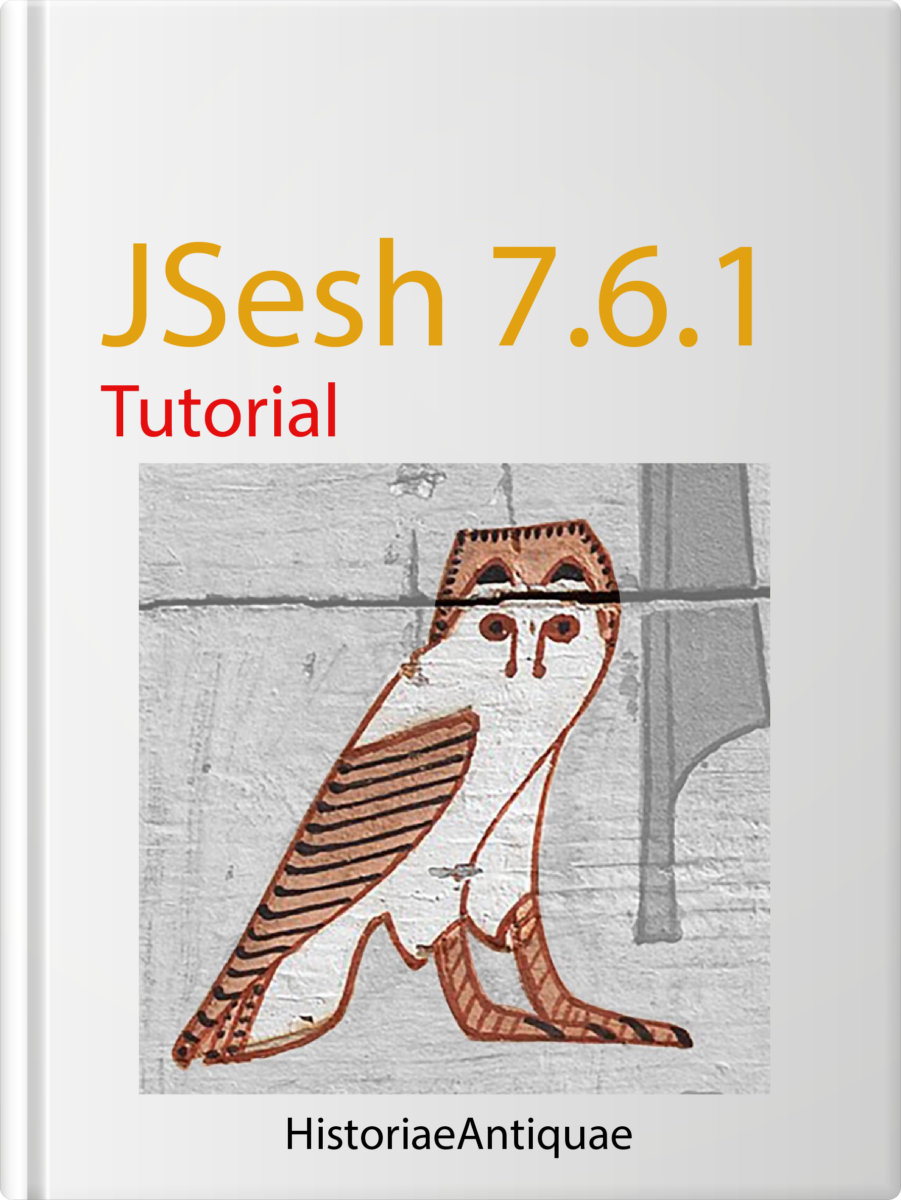JSesh 7.6.1 tutorial - historiaeantiquae.com